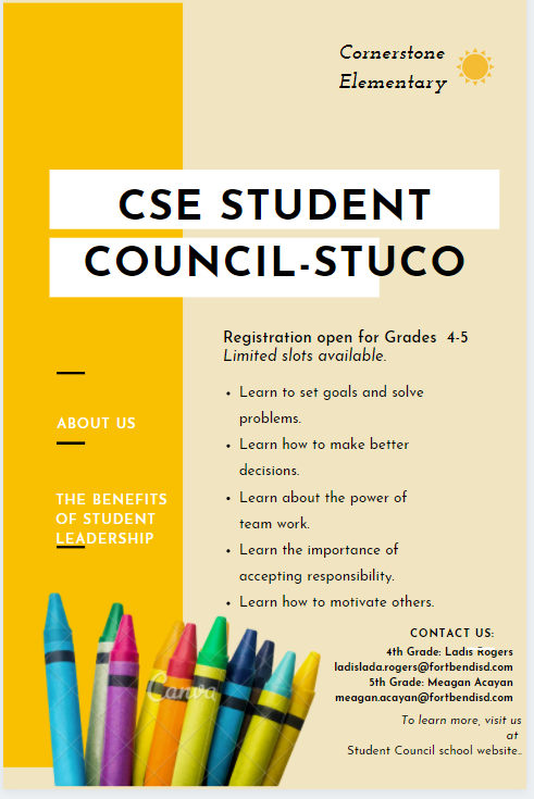 Student Council / Interest Flyer