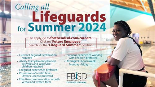 Aquatics / FBISD Aquatic Camps and Lifeguarding