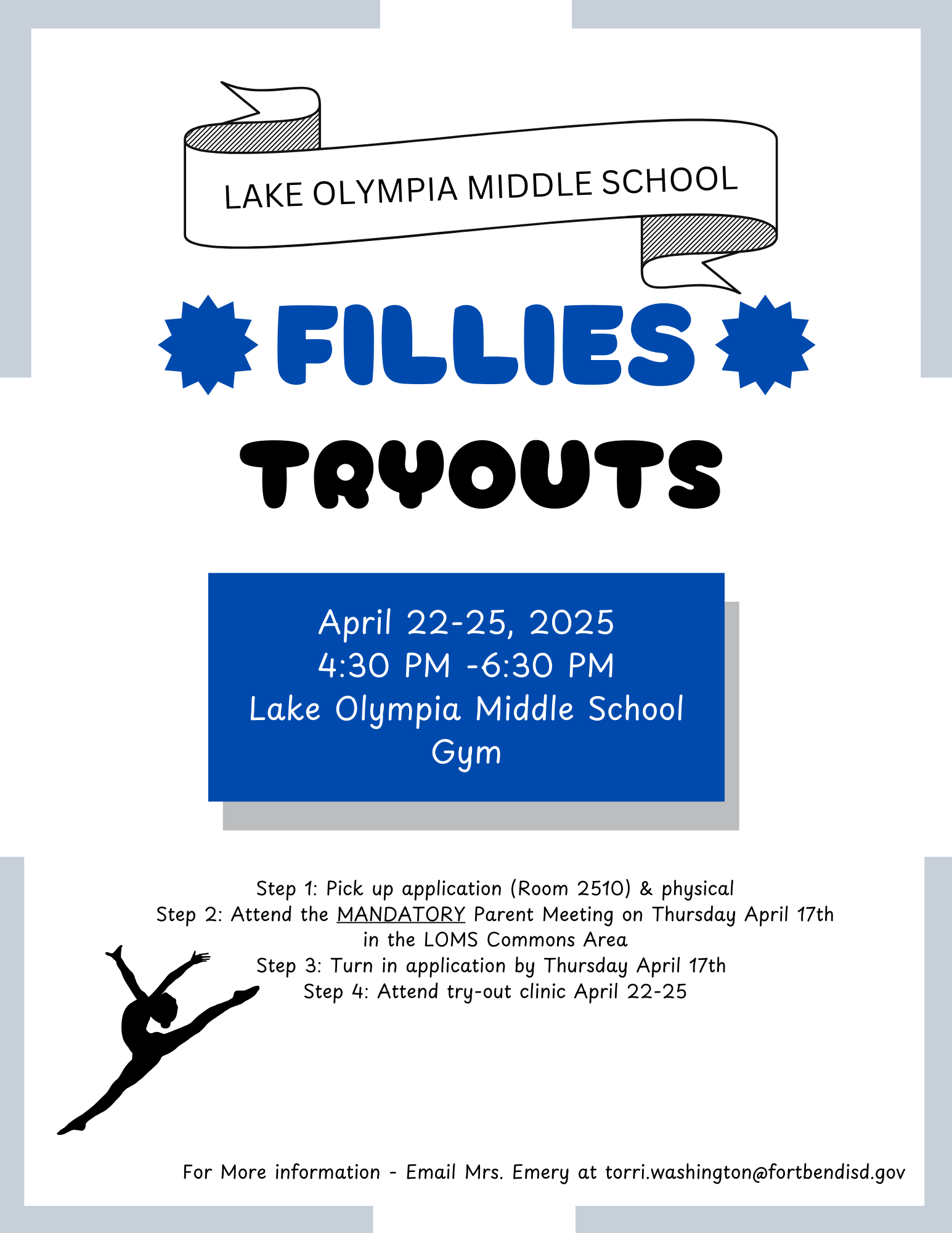 Fillies Dance Team / Auditions, Cost, Time commitment