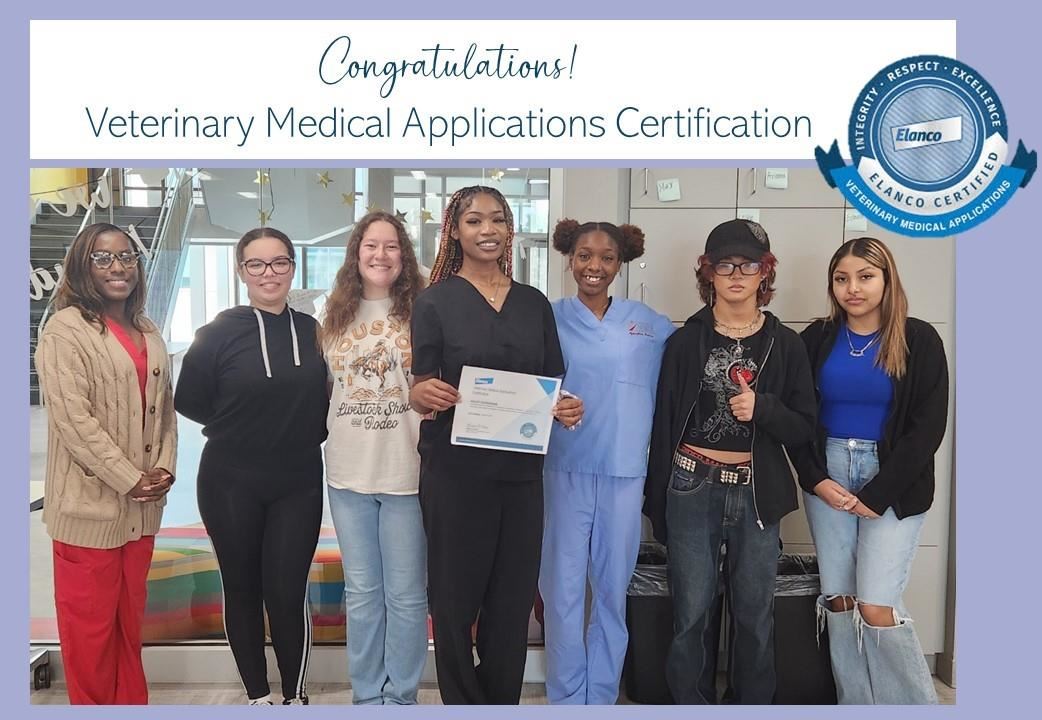 Vet Med Students Achieve Certification, Gain Hands-on Clinical Experience