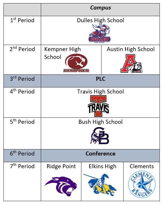 Boyd, Lakeshia / Schedule