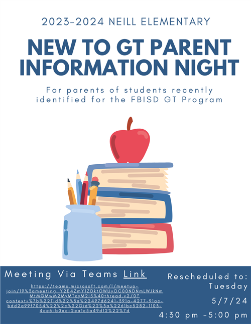 Gifted and Talented / Parent Meetings