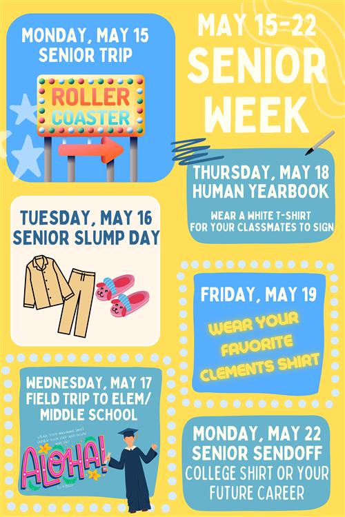 Seniors/Graduation / Senior Information