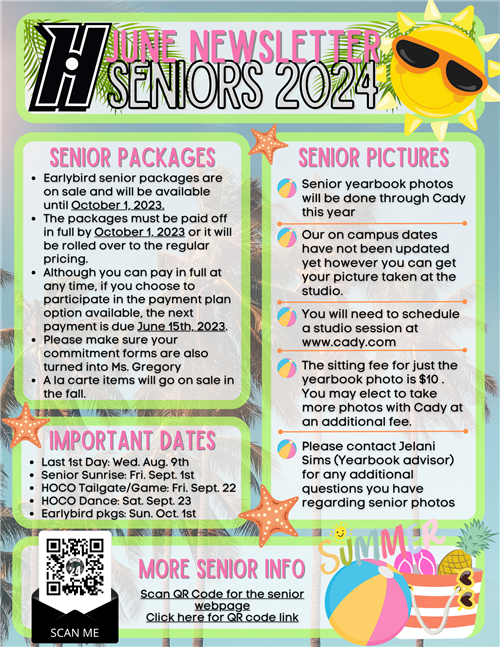 Class of 2024 / Senior Newsletter