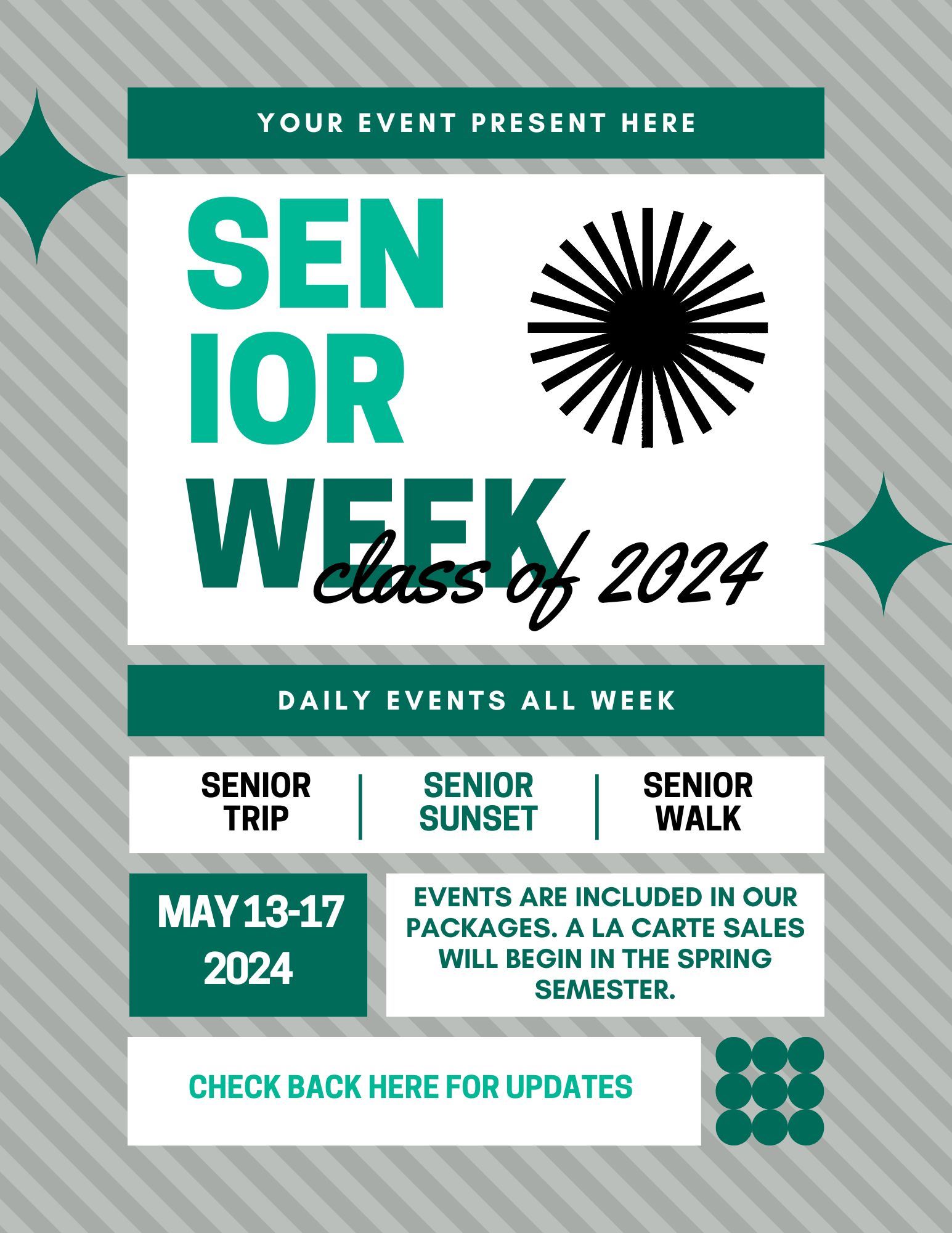 Class of 2024 / Senior Events