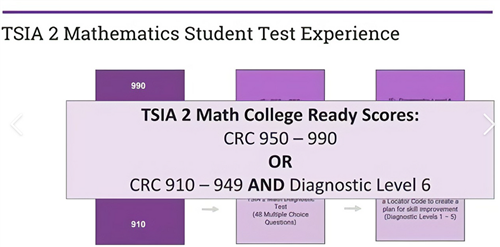 College and Career Readiness / TSIA2 FAQs
