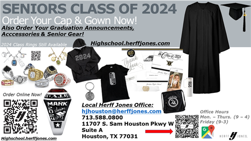 Class of 2025 / Cap and Gown Orders