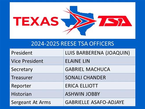Reese Technology Student Association / TSA (Technology Student Association)