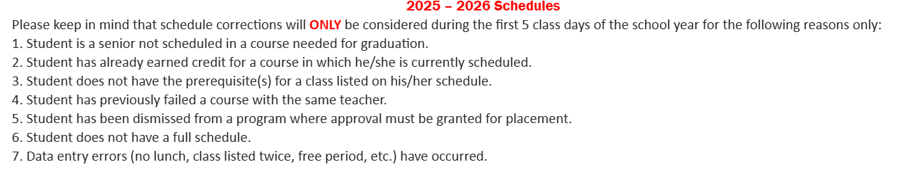 Counseling / Graduation