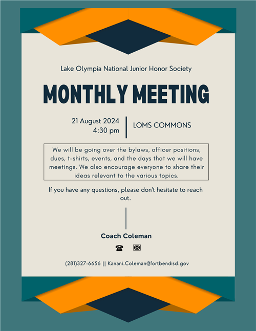 National Junior Honor Society / NJHS