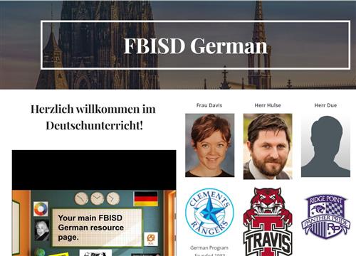 Hulse, Seth / FBISD German Site