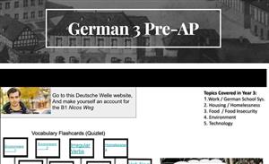 Hulse, Seth / German Course Information