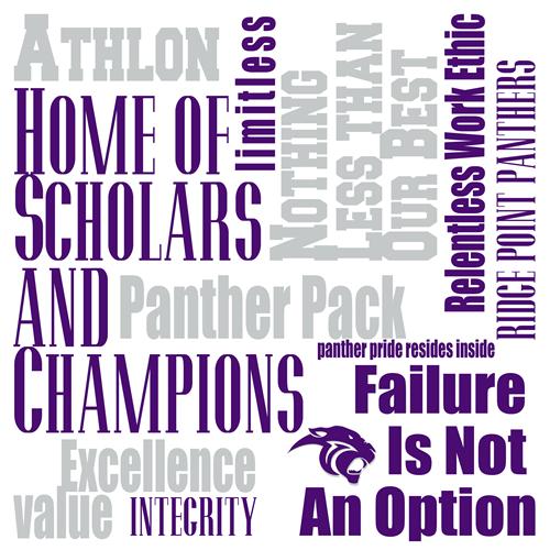 Ridge Point Information / Alma Mater, Fight Song, Motto