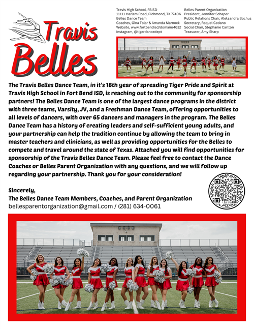 Dance Team / How Do I Become a Sponsor of the Belles Dance Team?