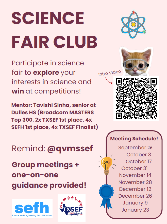 Morales, Jeanette / Science Fair Club
