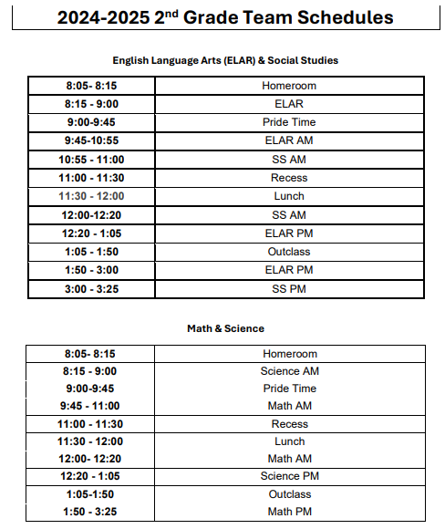 Grade Levels / Second Grade