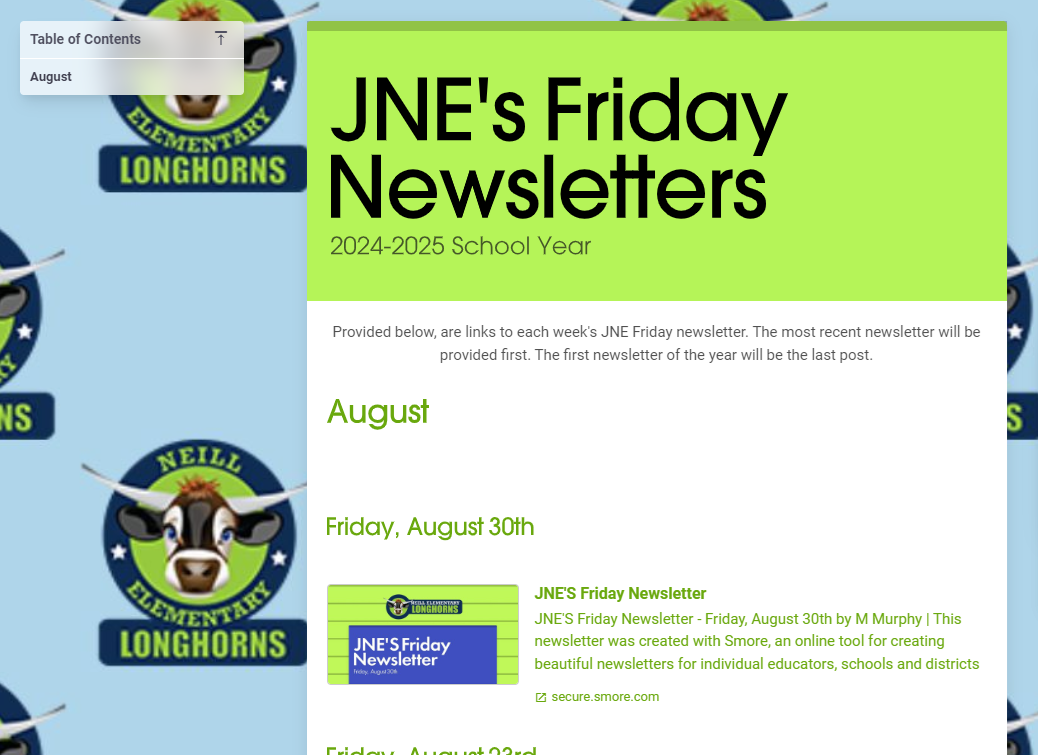 James C. Neill Elementary / Homepage