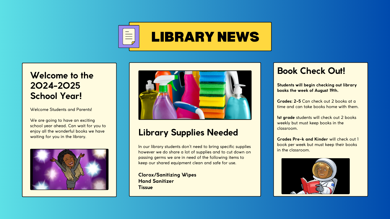 Library Home / Library News