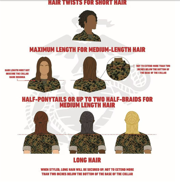 MCJROTC / New Female Hair Grooming Options